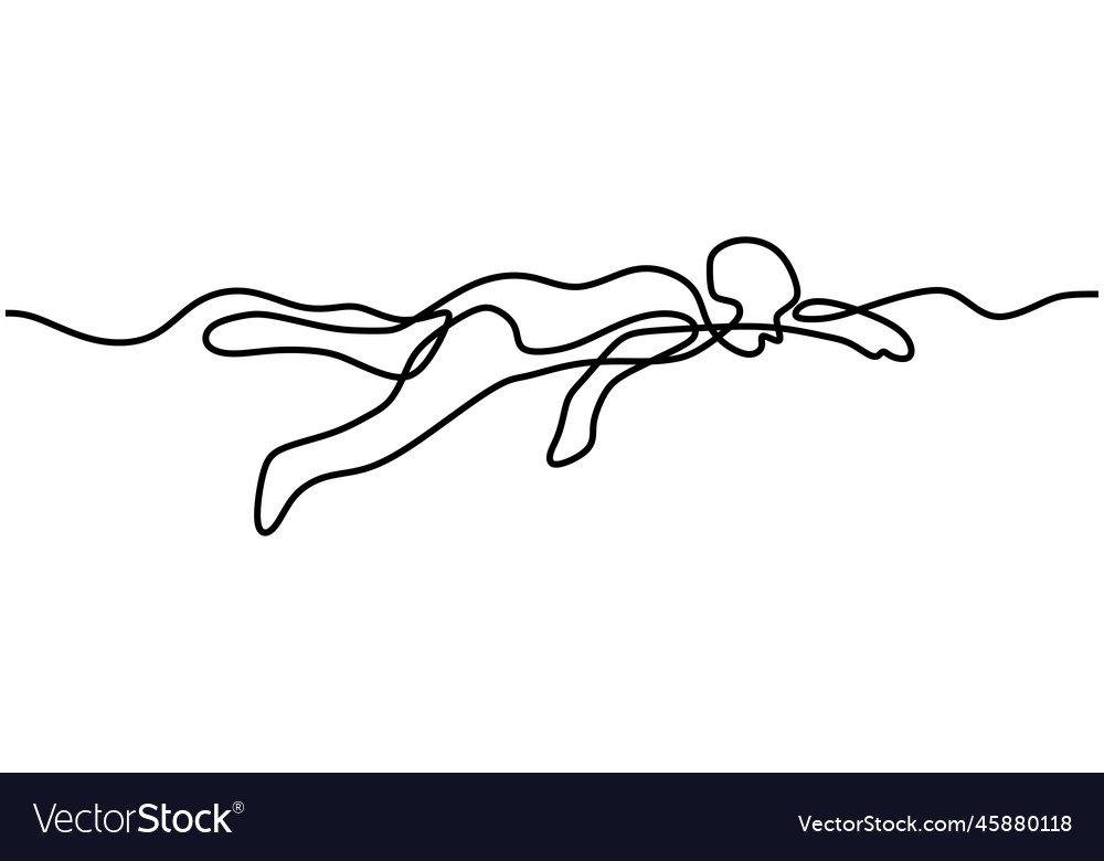 One continuous line drawing of professional Vector Image