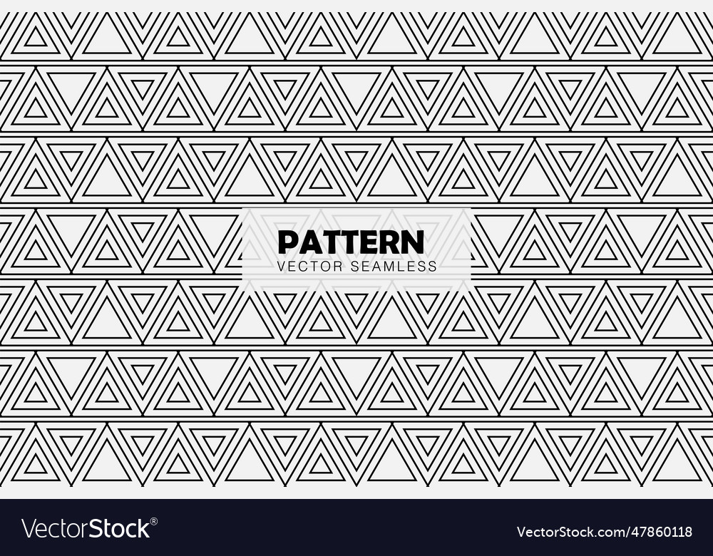 Triangle subtle lines geometric shape pattern Vector Image
