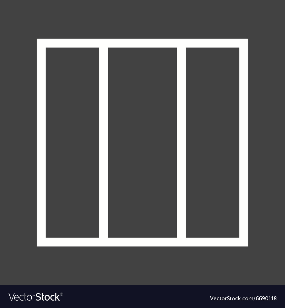 View column Royalty Free Vector Image - VectorStock
