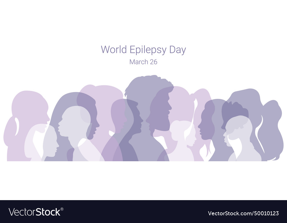 Epilepsy day2 Royalty Free Vector Image - VectorStock