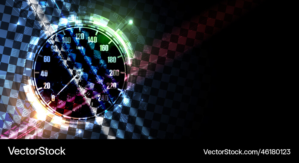 Racing speed background abstraction in car track Vector Image