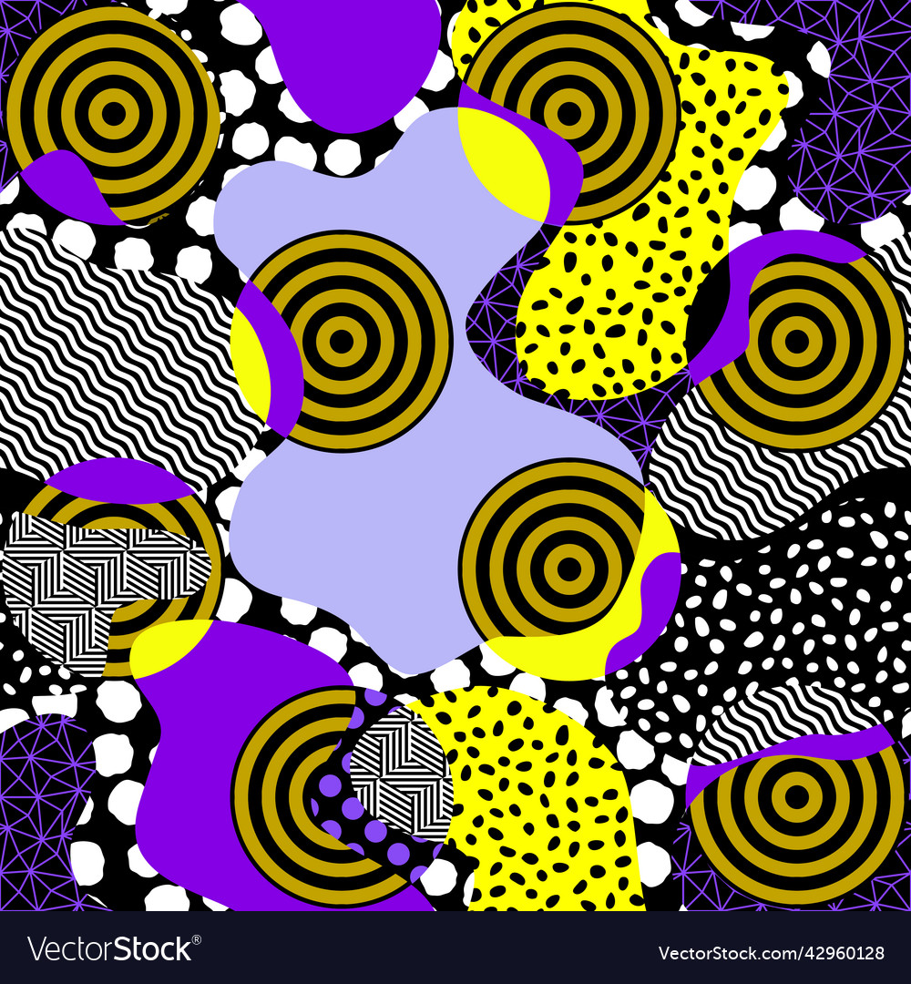 Seamless pattern abstract square texture Vector Image