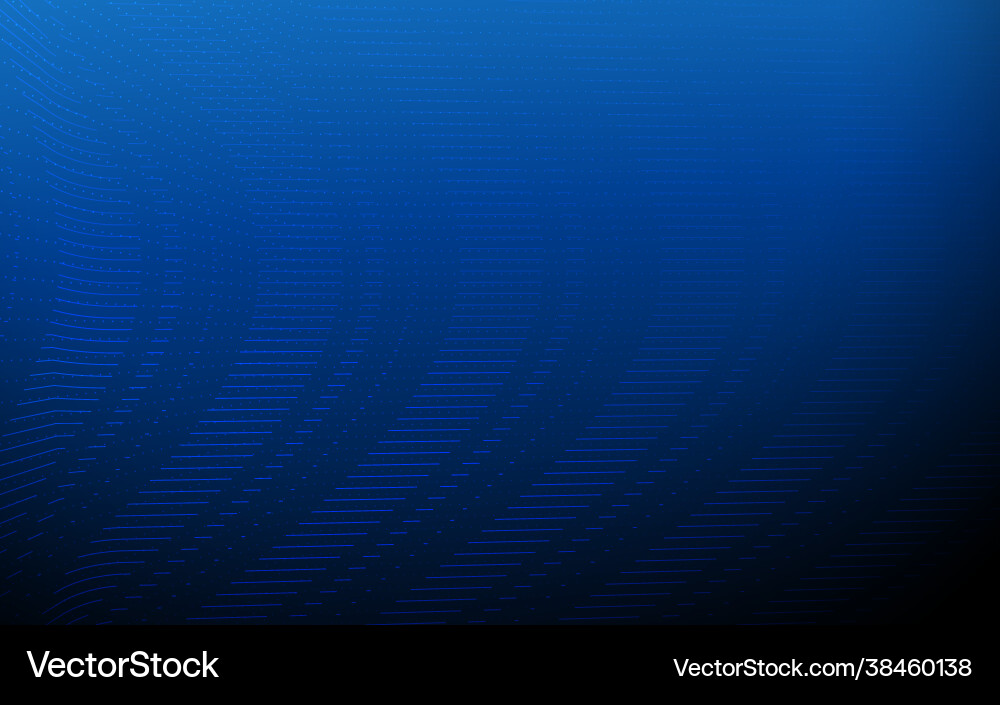 Blue abstract geometric high speed digital hi Vector Image