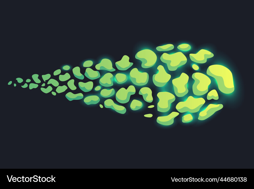 Cartoon laser gun beam alien combat weapon rays Vector Image