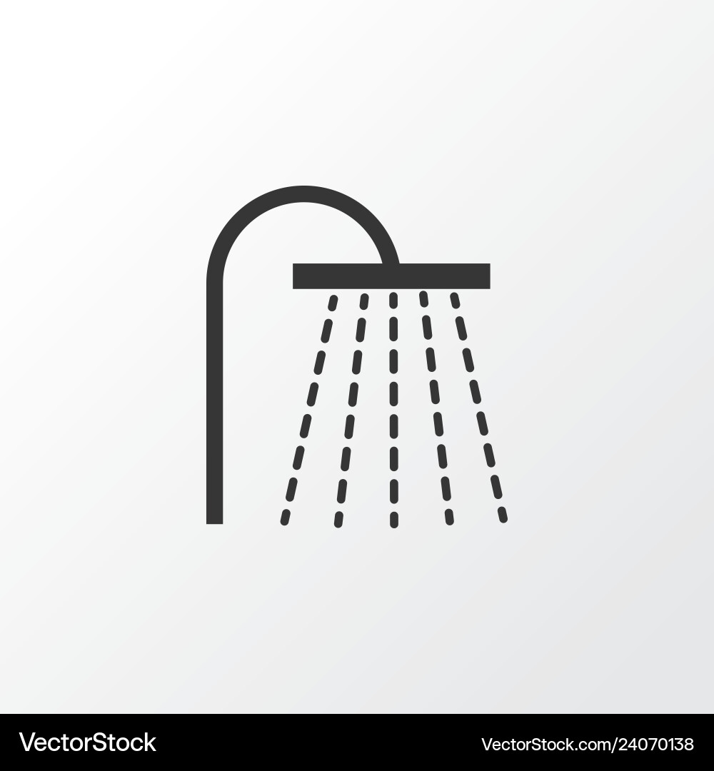 Shower icon symbol premium quality isolated Vector Image