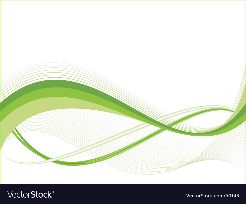 Green ecology wave background template Royalty Free Vector Green ecology wave background template Royalty Free Vector