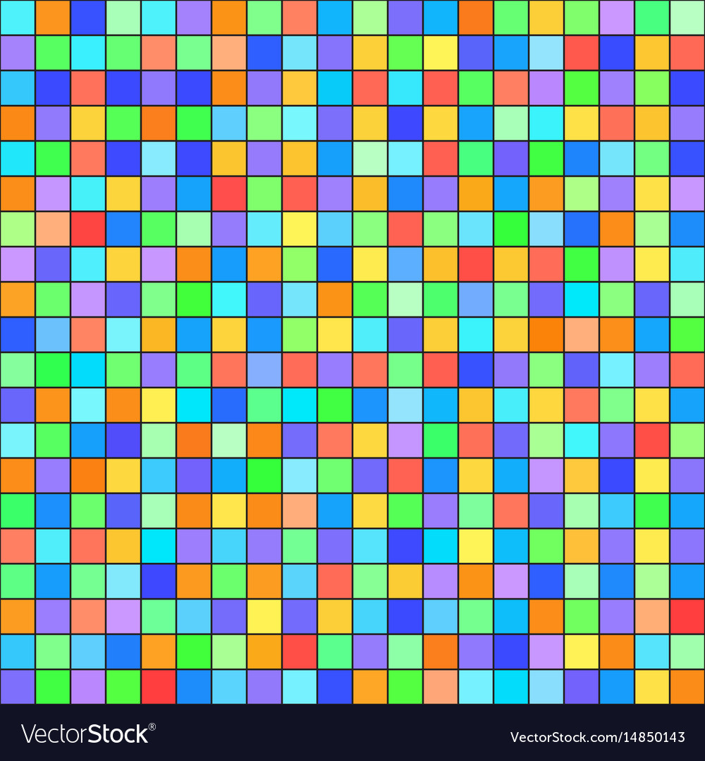 Square pattern seamless Royalty Free Vector Image