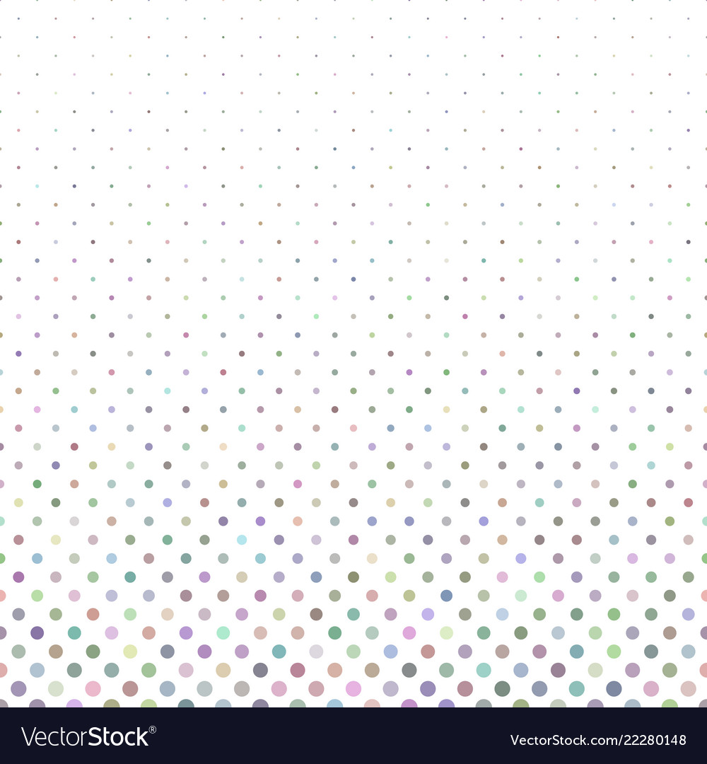 Colorful geometrical abstract dot pattern Vector Image