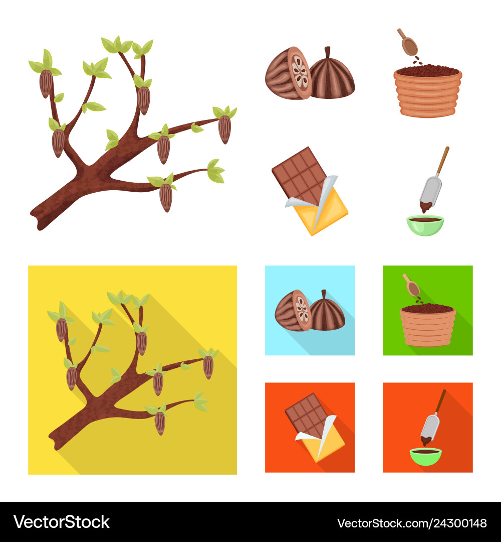 Food and yummy icon set Royalty Free Vector Image