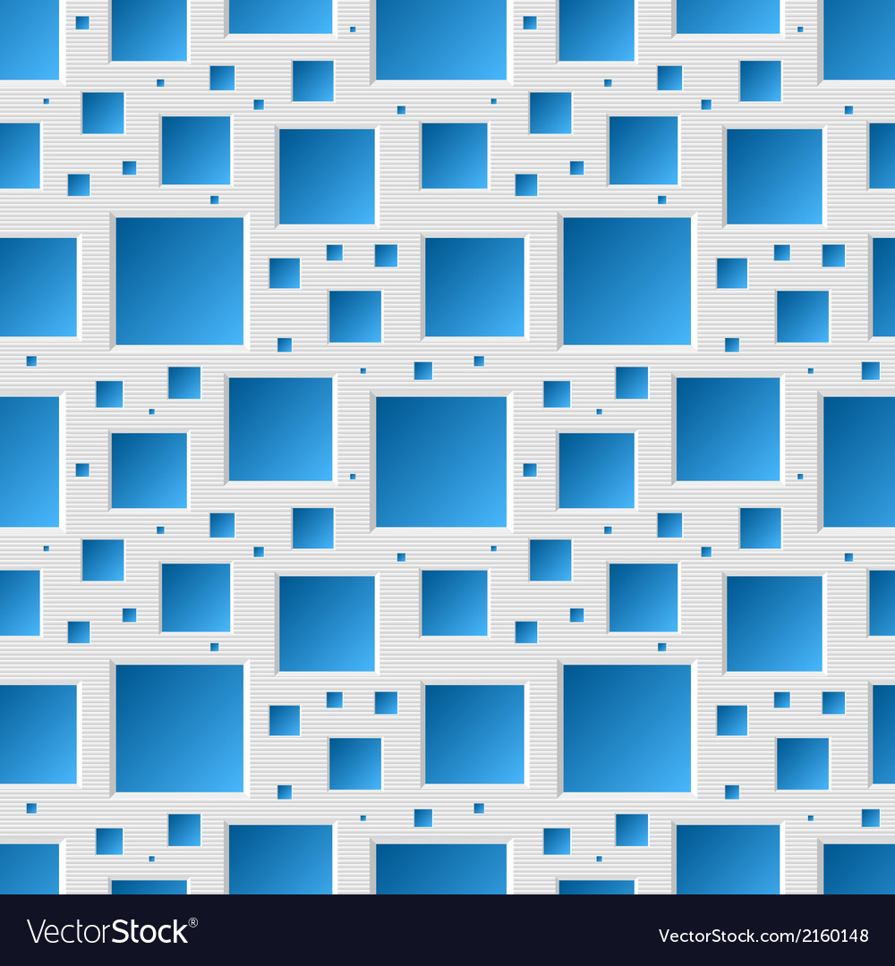 Seamless squares pattern Royalty Free Vector Image