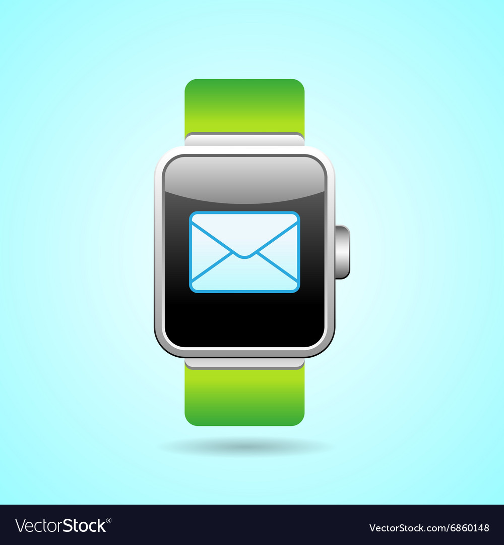 Smart watch Royalty Free Vector Image - VectorStock