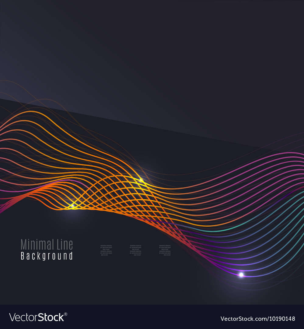 Smoke pattern on dark background Royalty Free Vector Image