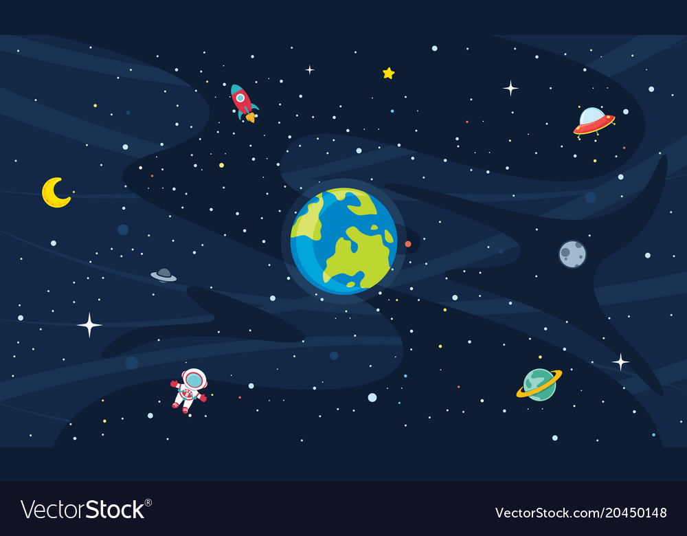 Space Royalty Free Vector Image - VectorStock