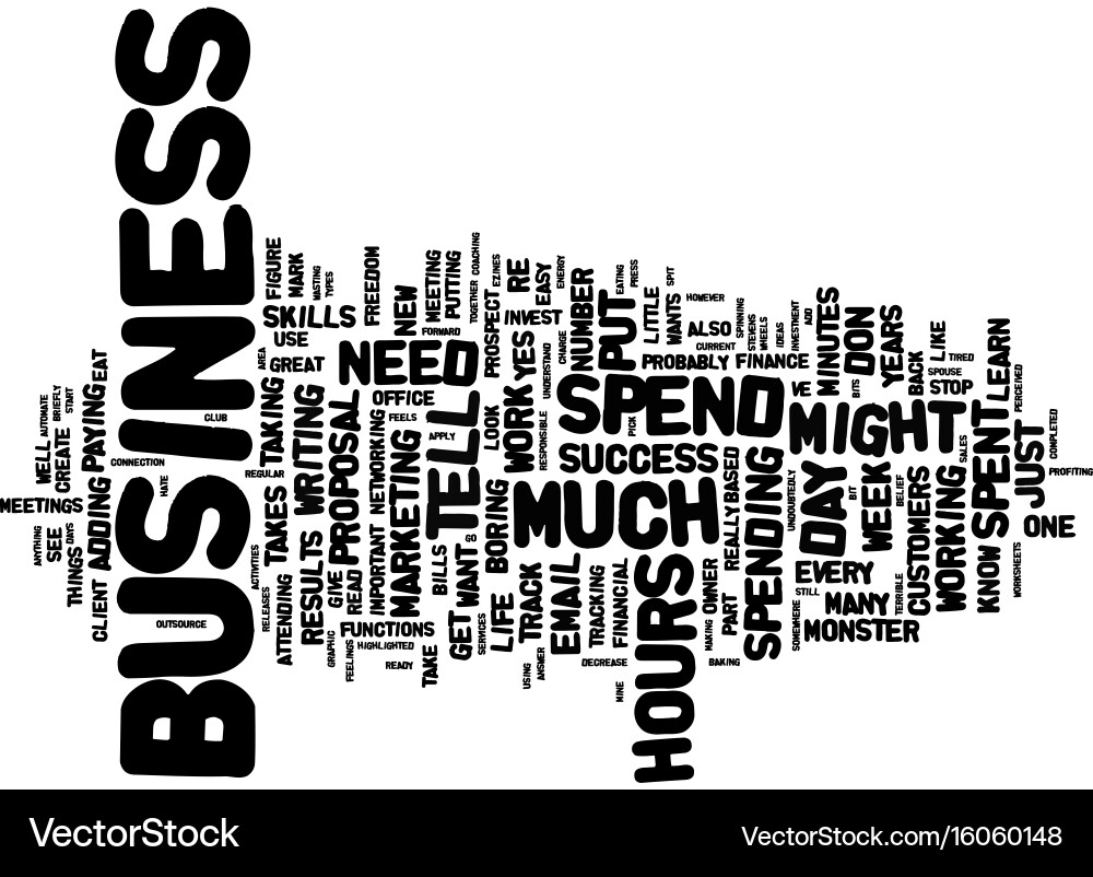 You get out what put in text background word Vector Image