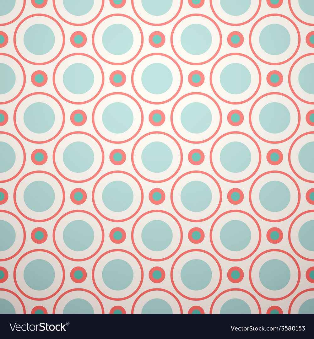 Retro different seamless pattern Royalty Free Vector Image