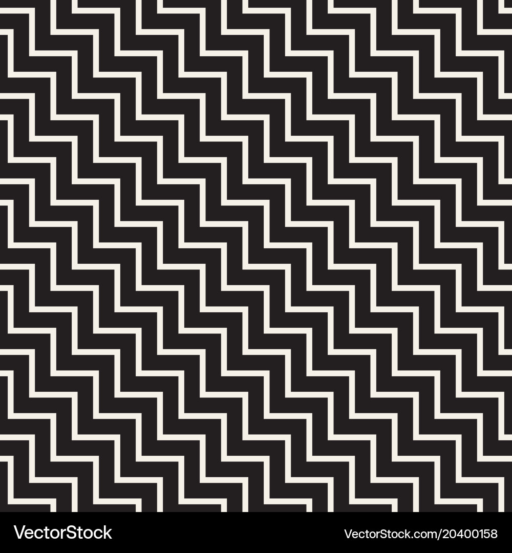 Stylish lines lattice ethnic monochrome texture Vector Image