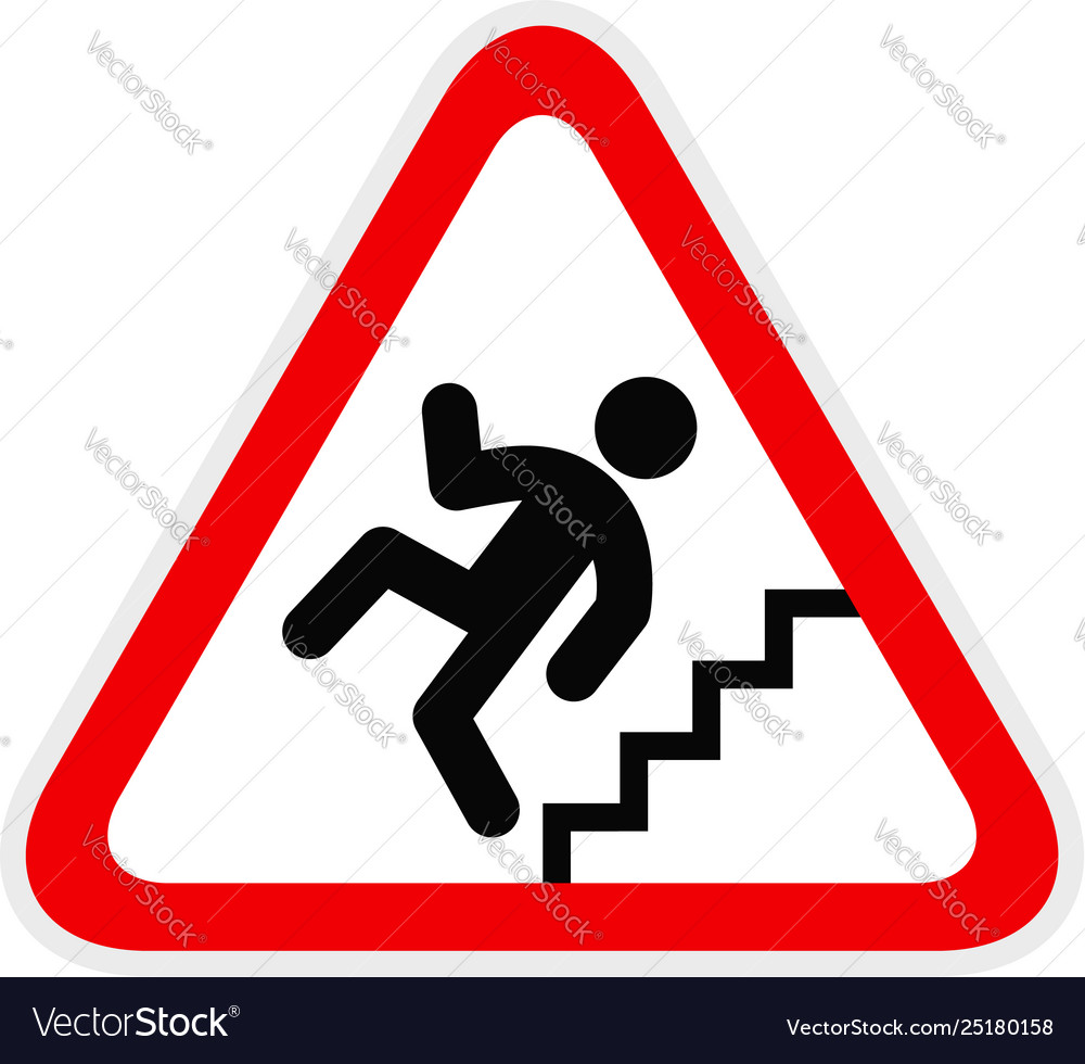 Triangular yellow warning hazard symbol Royalty Free Vector Triangular yellow warning hazard symbol Royalty Free Vector