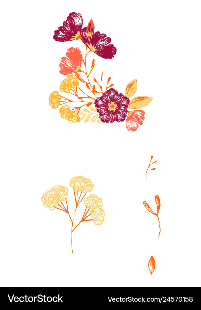 Watercolor design element bird banners Royalty Free Vector