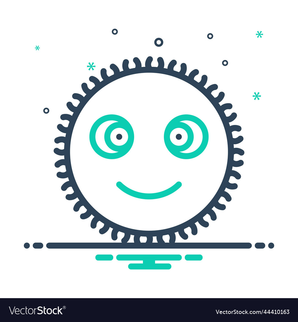 Fuzzy Royalty Free Vector Image Vectorstock