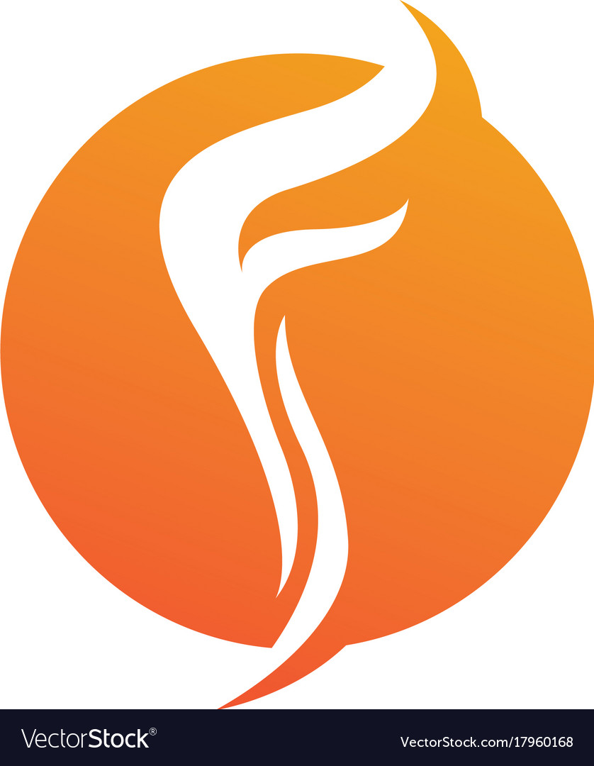 F letter logo and symbols template icons Vector Image