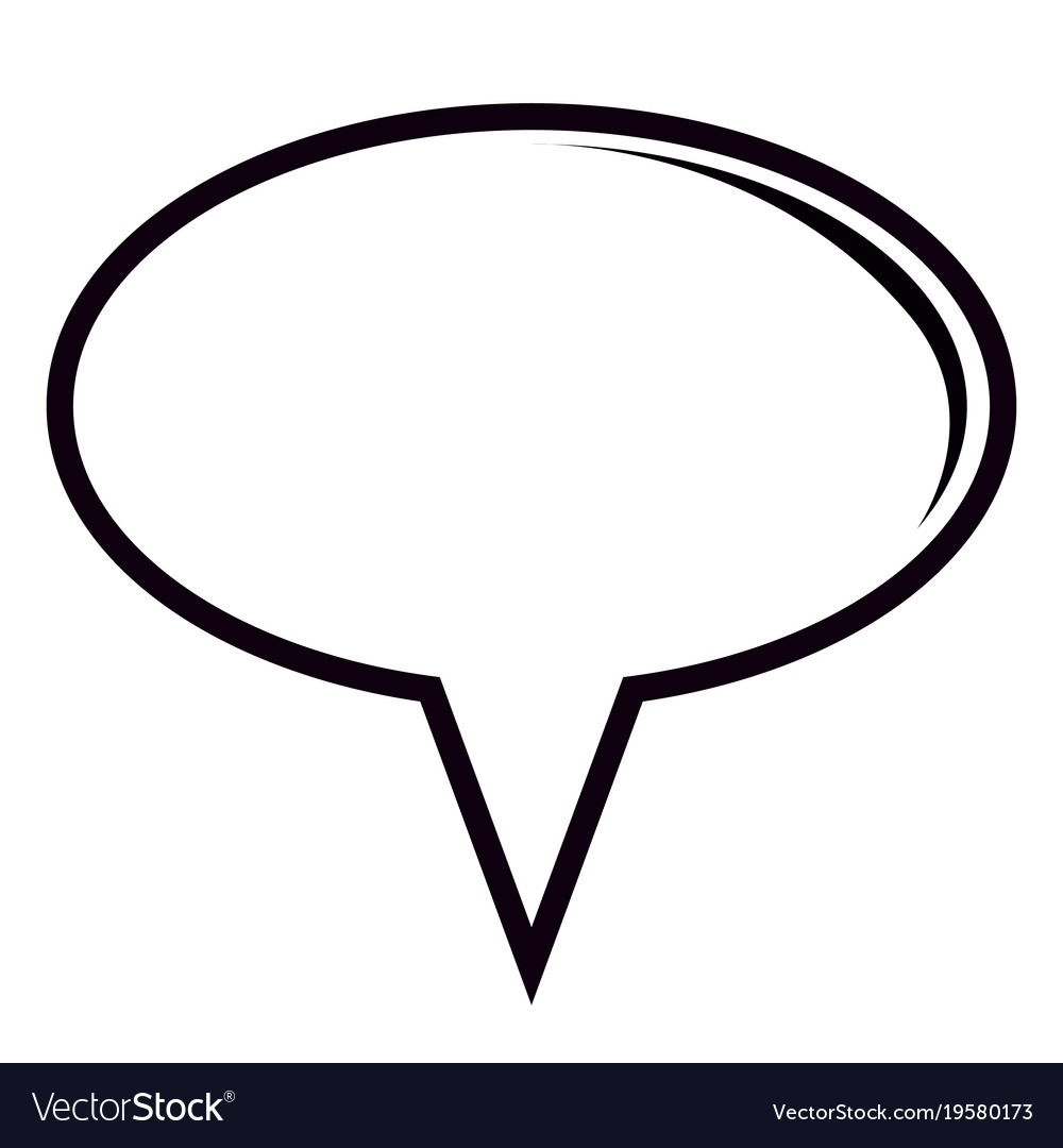 Comic chat bubble Royalty Free Vector Image - VectorStock