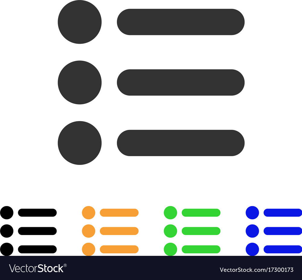 Items icon Royalty Free Vector Image - VectorStock