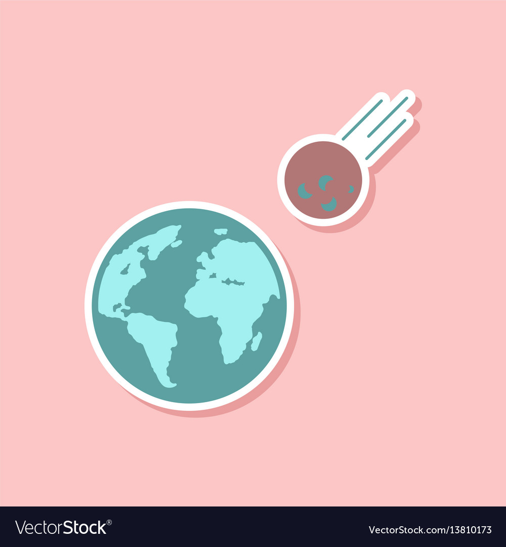 Paper Sticker On Stylish Background Of Nature Vector Image