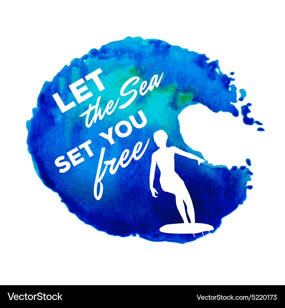 Surfing Royalty Free Vector Image - VectorStock