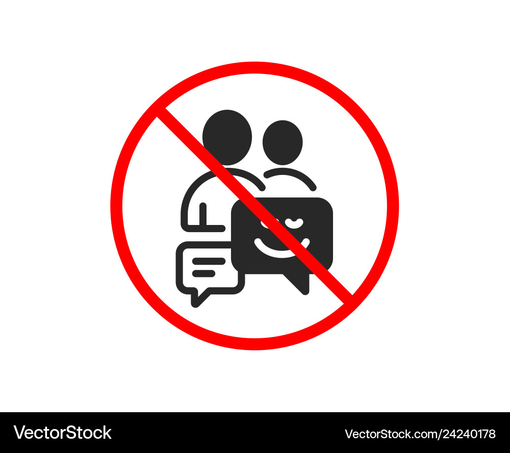 Group of men icon communication sign Royalty Free Vector