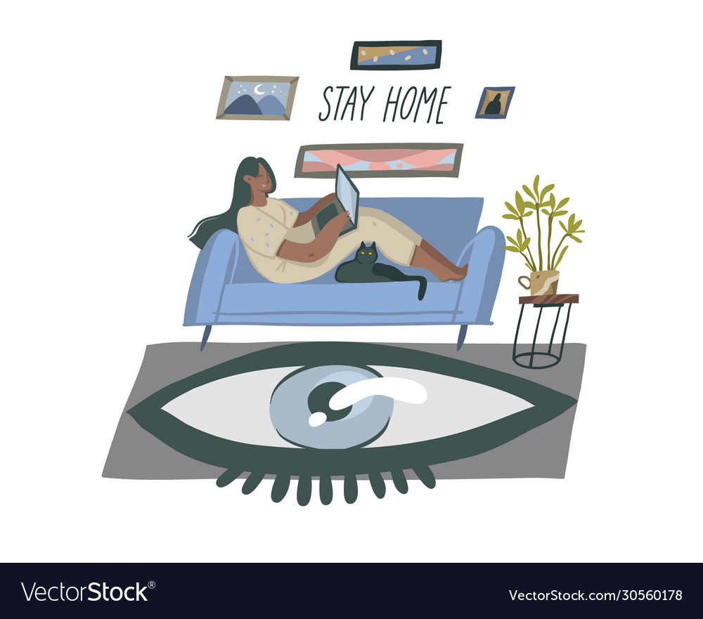 Hand Drawn Stock Abstract Graphic Cartoon Vector Image
