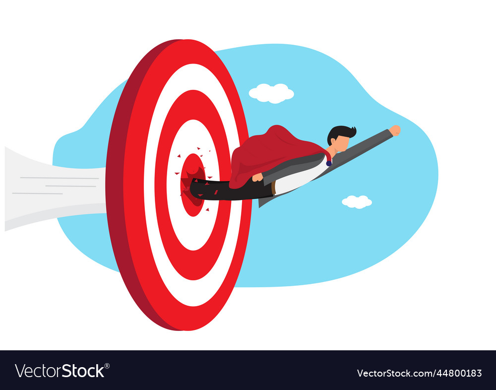 Overcome business obstacles difficulties Vector Image