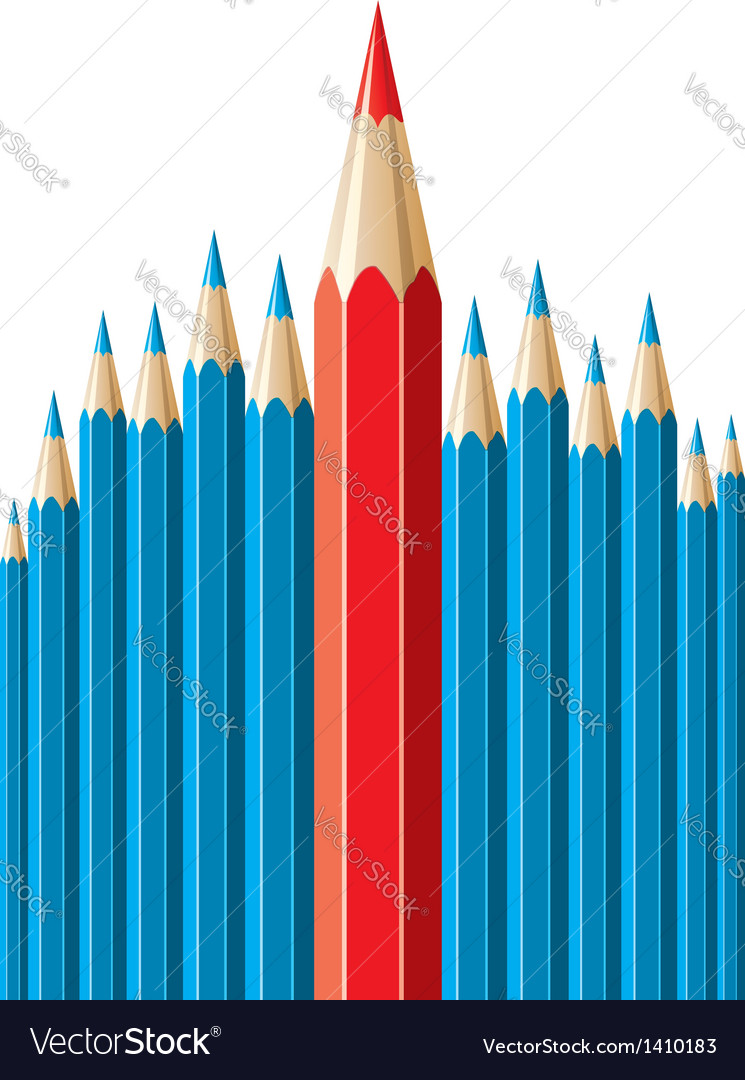 Pencils Royalty Free Vector Image - VectorStock
