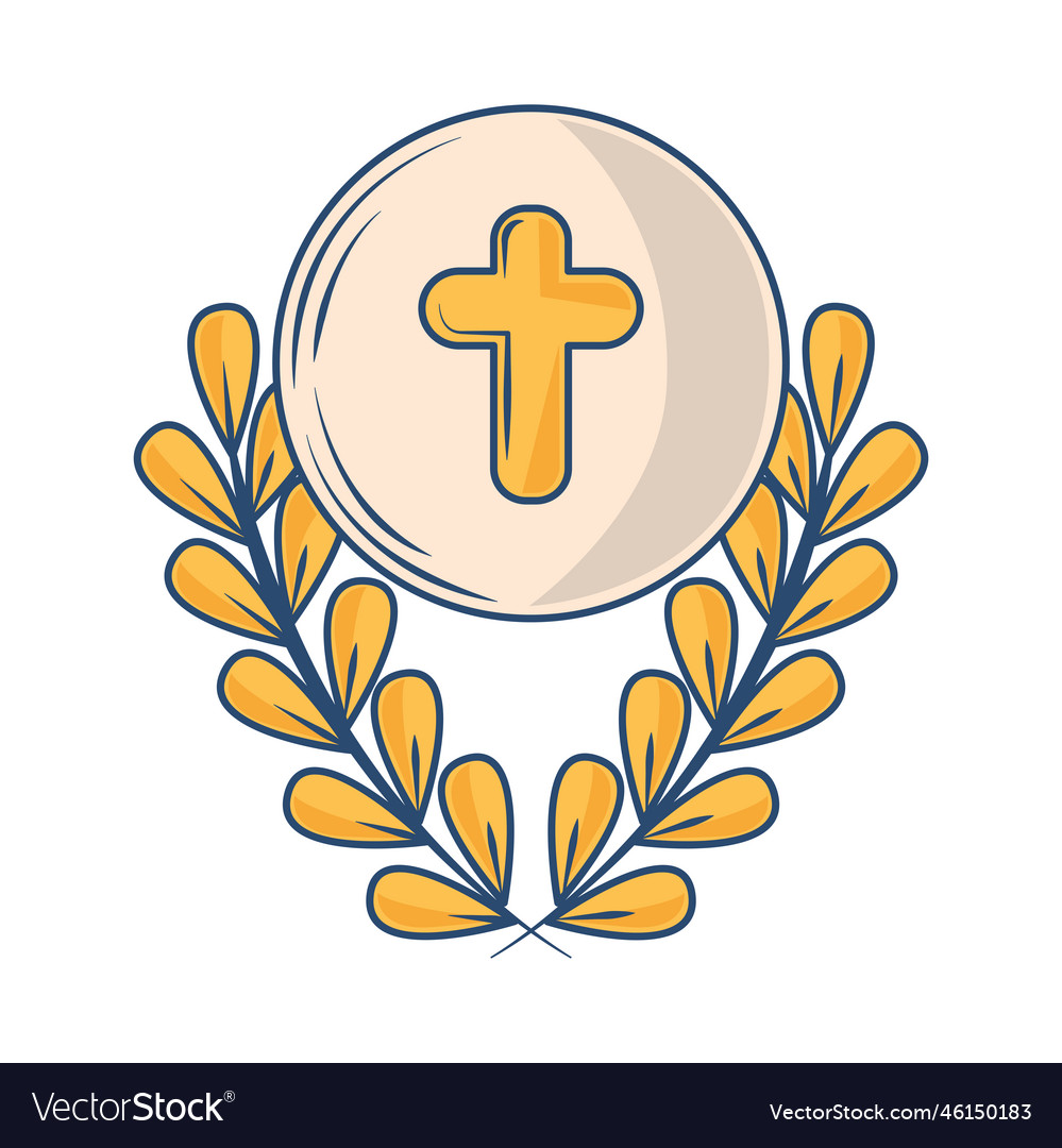 Sacred host icon Royalty Free Vector Image - VectorStock Sacred host icon Royalty Free Vector Image - VectorStock