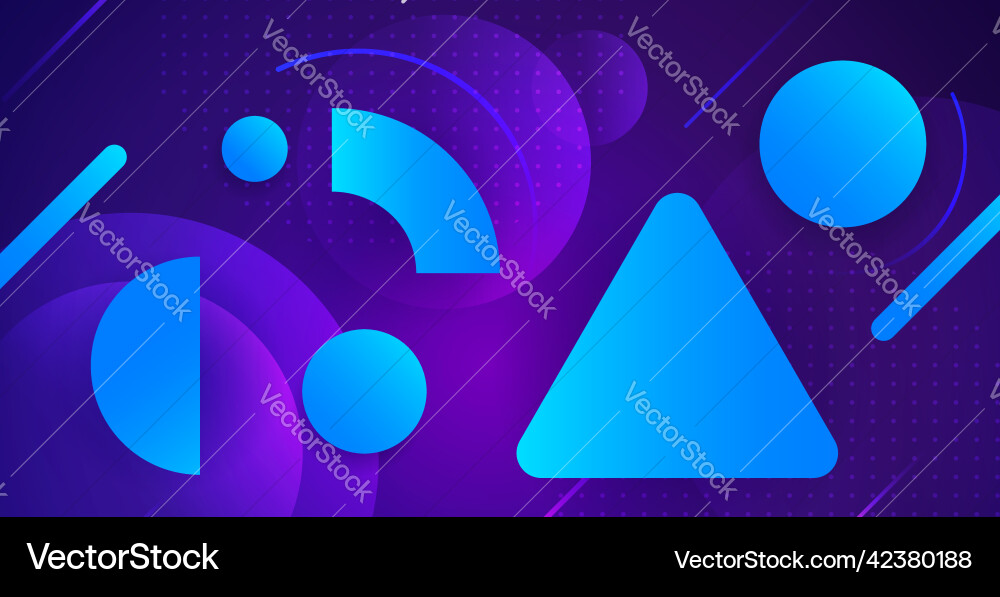 Elegant neon futuristic background abstract Vector Image