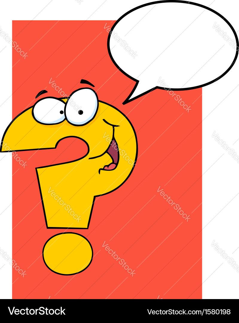 Cartoon words and symbols Royalty Free Vector Image