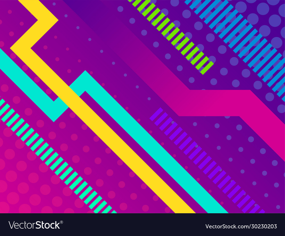 Abstract colorful geometric banner textured Vector Image Abstract colorful geometric banner textured Vector Image