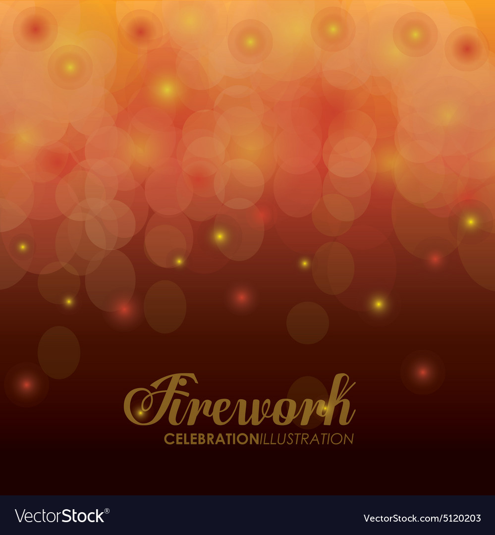 Firework design Royalty Free Vector Image - VectorStock