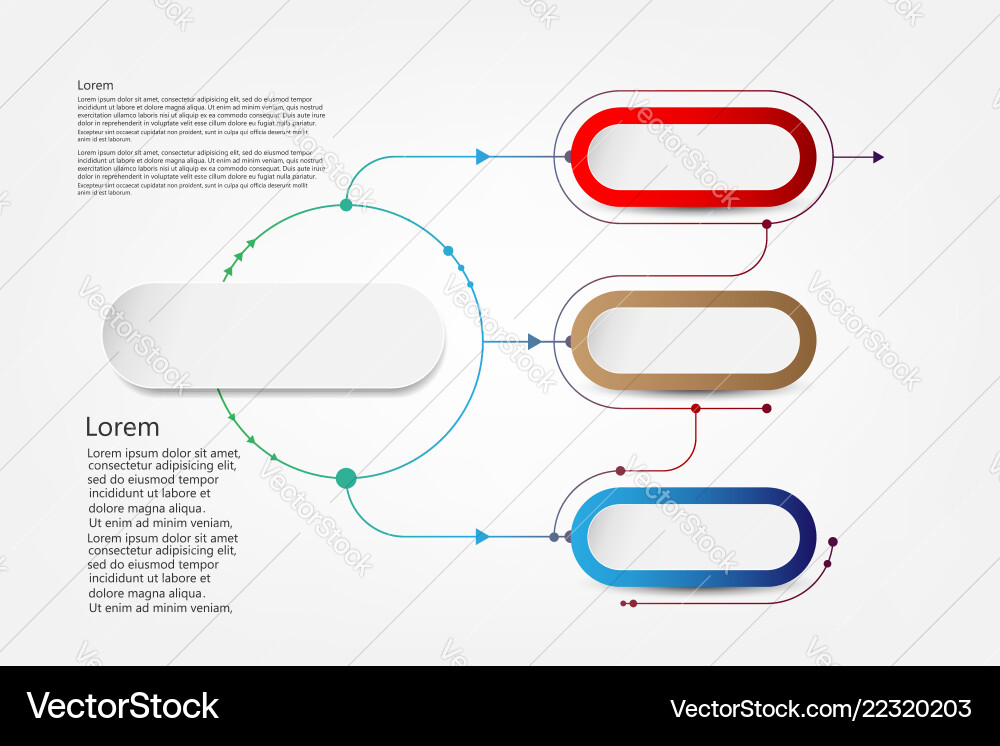 Infographic label design with icons and 5 options Vector Image