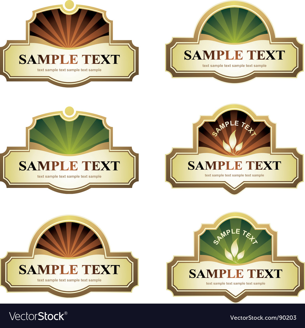 Logos Royalty Free Vector Image - VectorStock