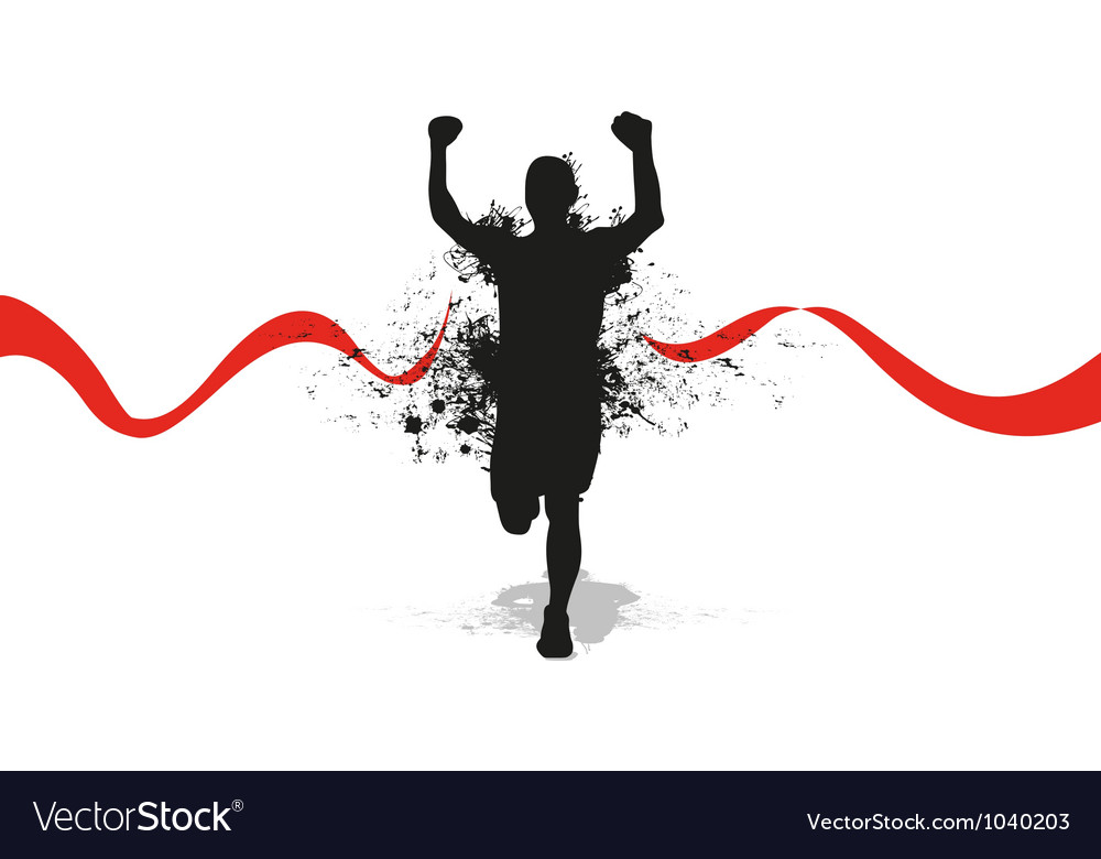 Runner backgrounds Royalty Free Vector Image - VectorStock