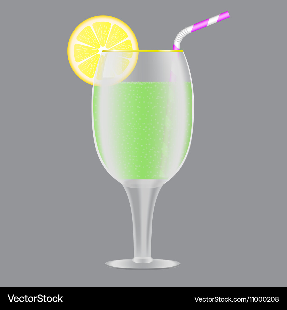 Colorful drinking straws set Royalty Free Vector Image