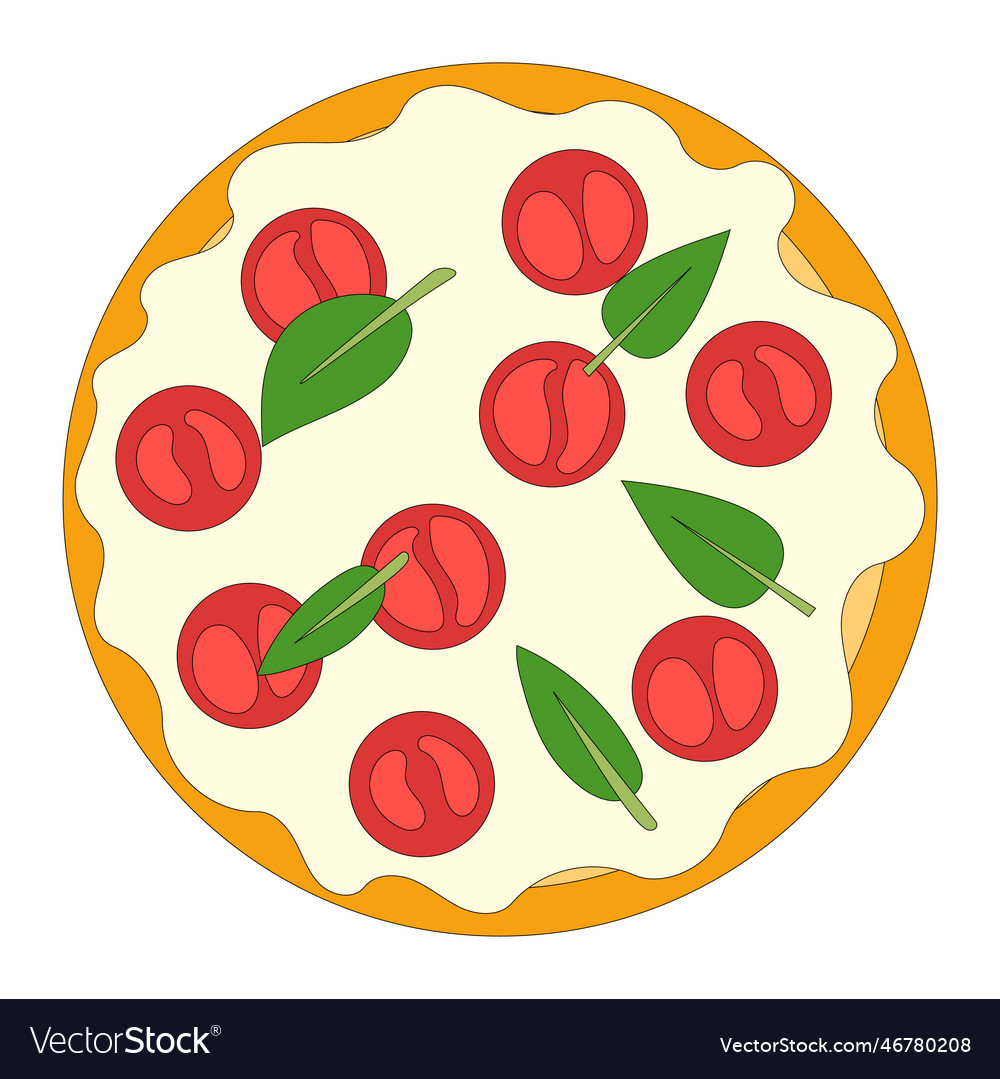 Pizza Royalty Free Vector Image - VectorStock