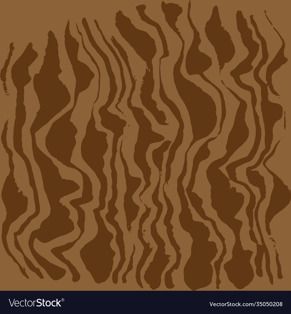 Print pattern brown hand Royalty Free Vector Image
