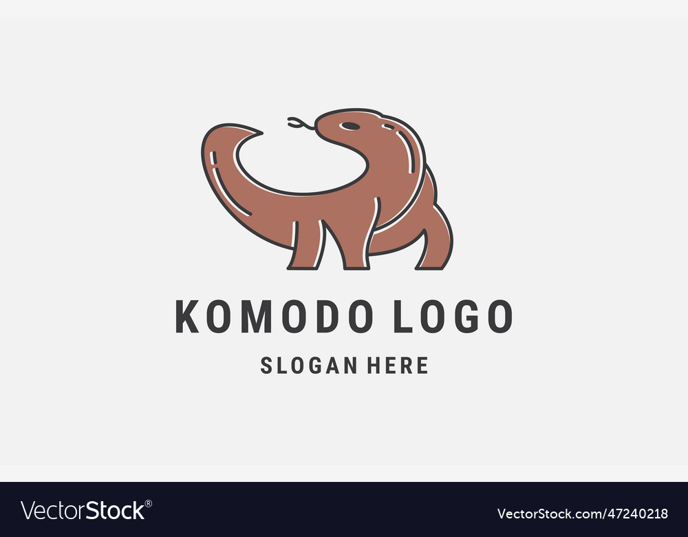 Komodo Royalty Free Vector Image - VectorStock