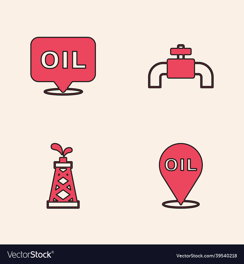 Set Refill Petrol Fuel Location Word Oil Vector Image set-refill-petrol-fuel-location-word-oil-vector-image