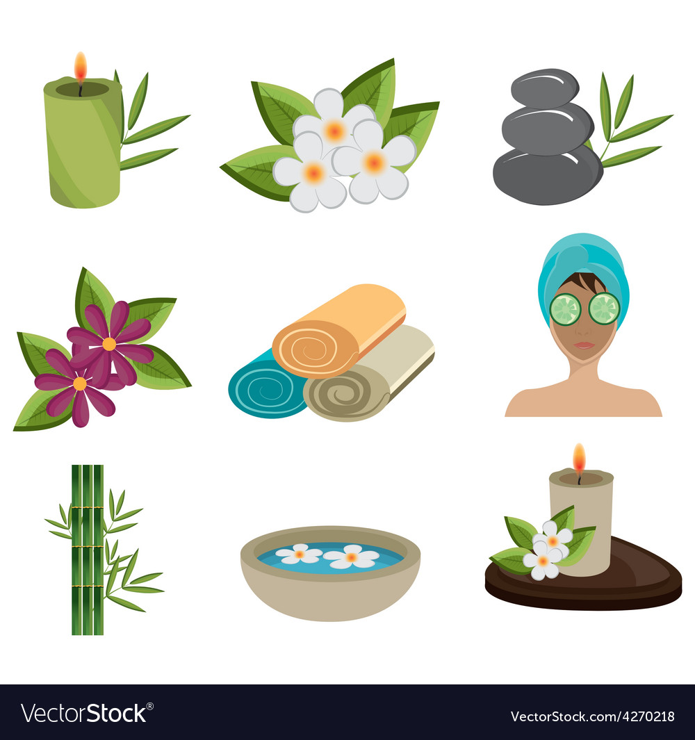 Spa design Royalty Free Vector Image - VectorStock