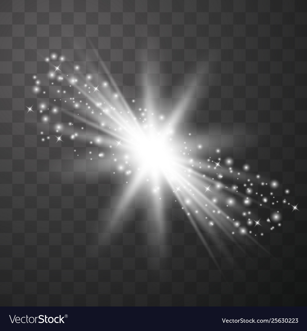 Glow light effect Royalty Free Vector Image - VectorStock