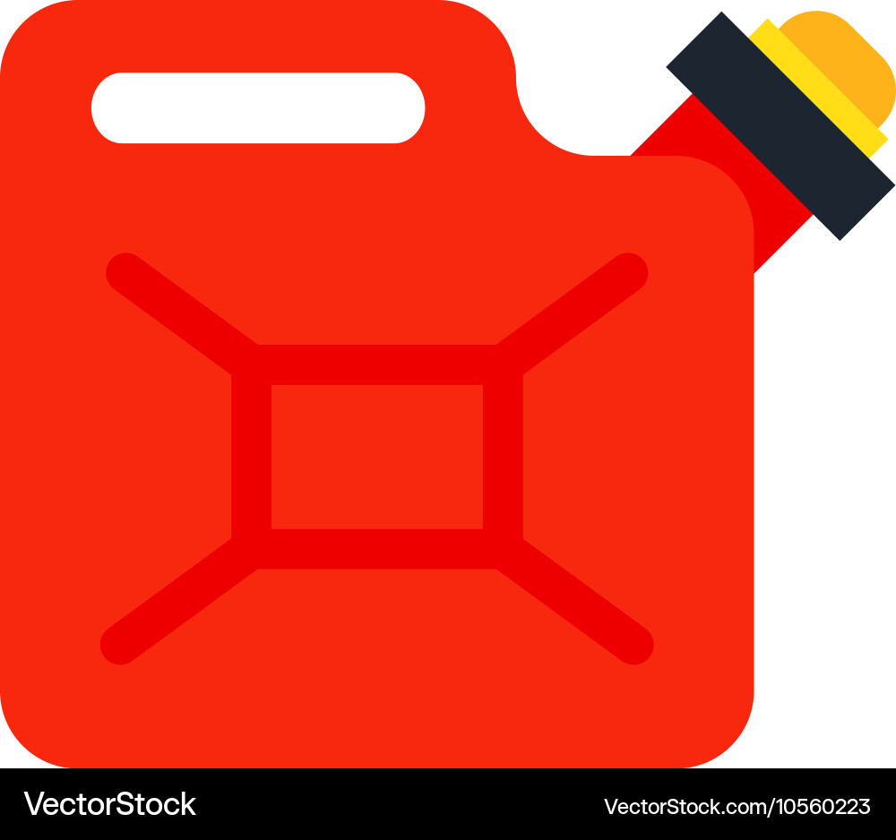 Jerry can Royalty Free Vector Image - VectorStock