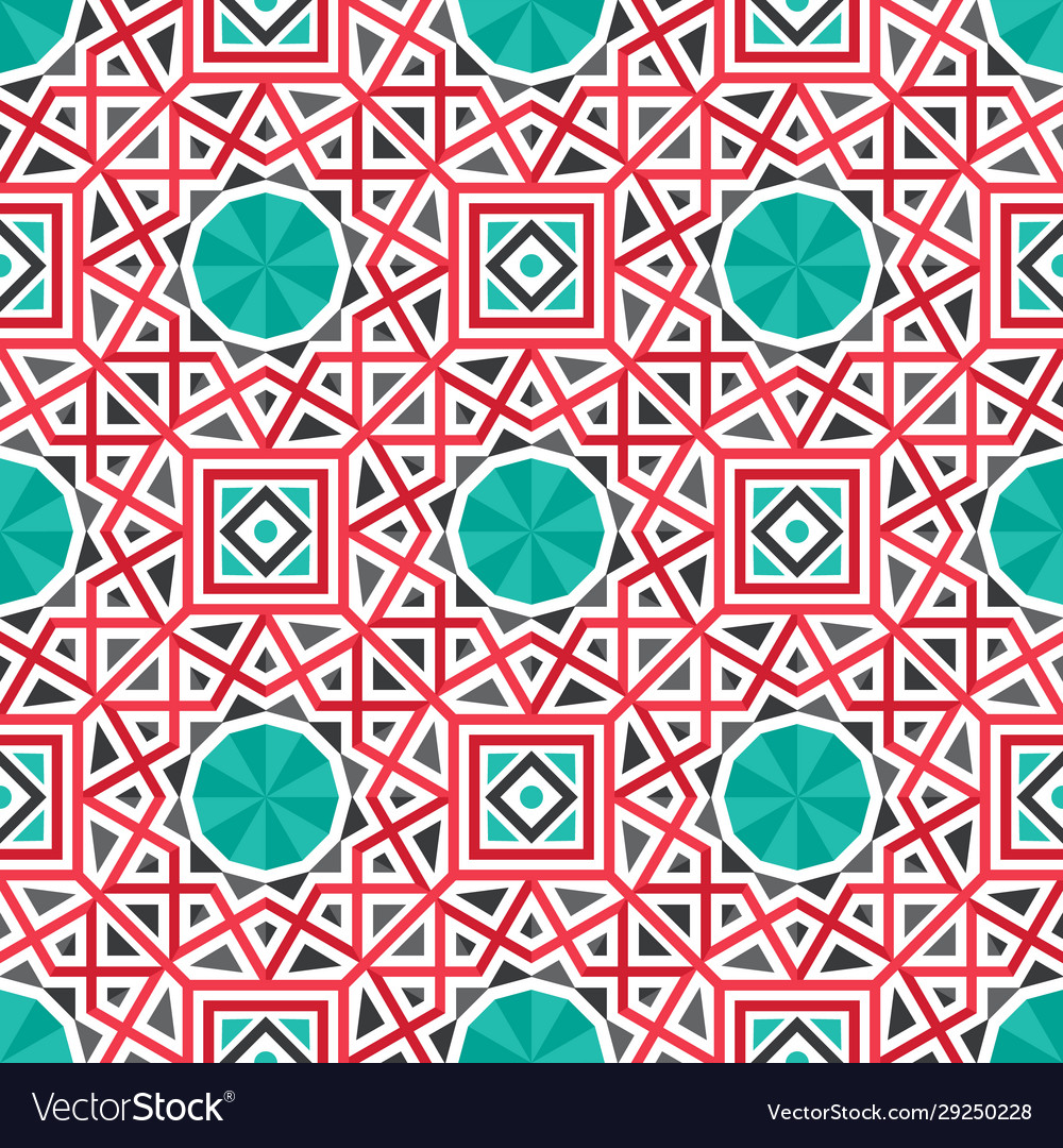 Asian geometric pattern Royalty Free Vector Image