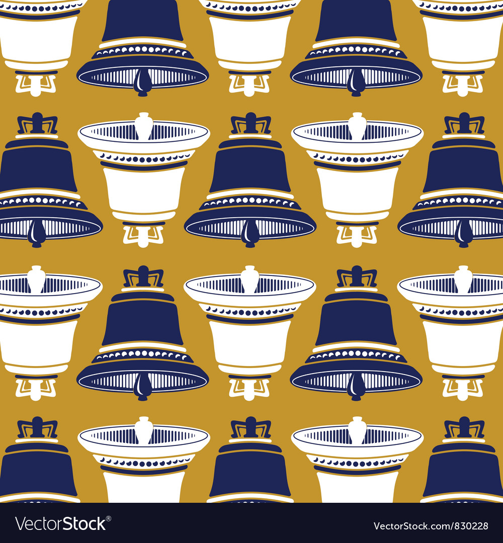 Bells background Royalty Free Vector Image - VectorStock